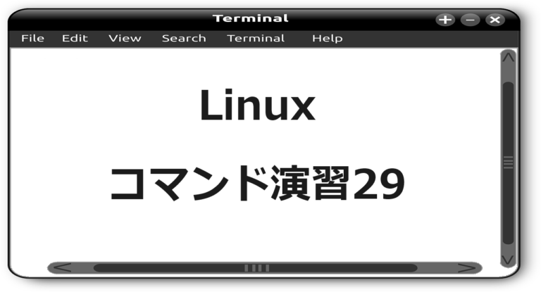 Linuxコマンド演習29 | Linux入門 PartⅢ | 演習で学ぶインフラLinux