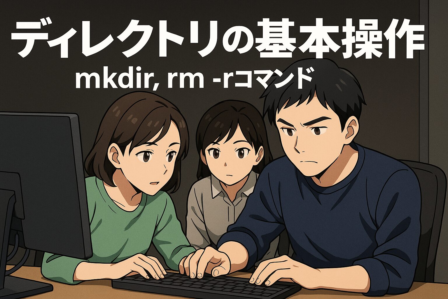 Linux基礎：ディレクトリの基本操作（mkdir,rm -rコマンド） | Linux基礎 | 演習で学ぶインフラLinux
