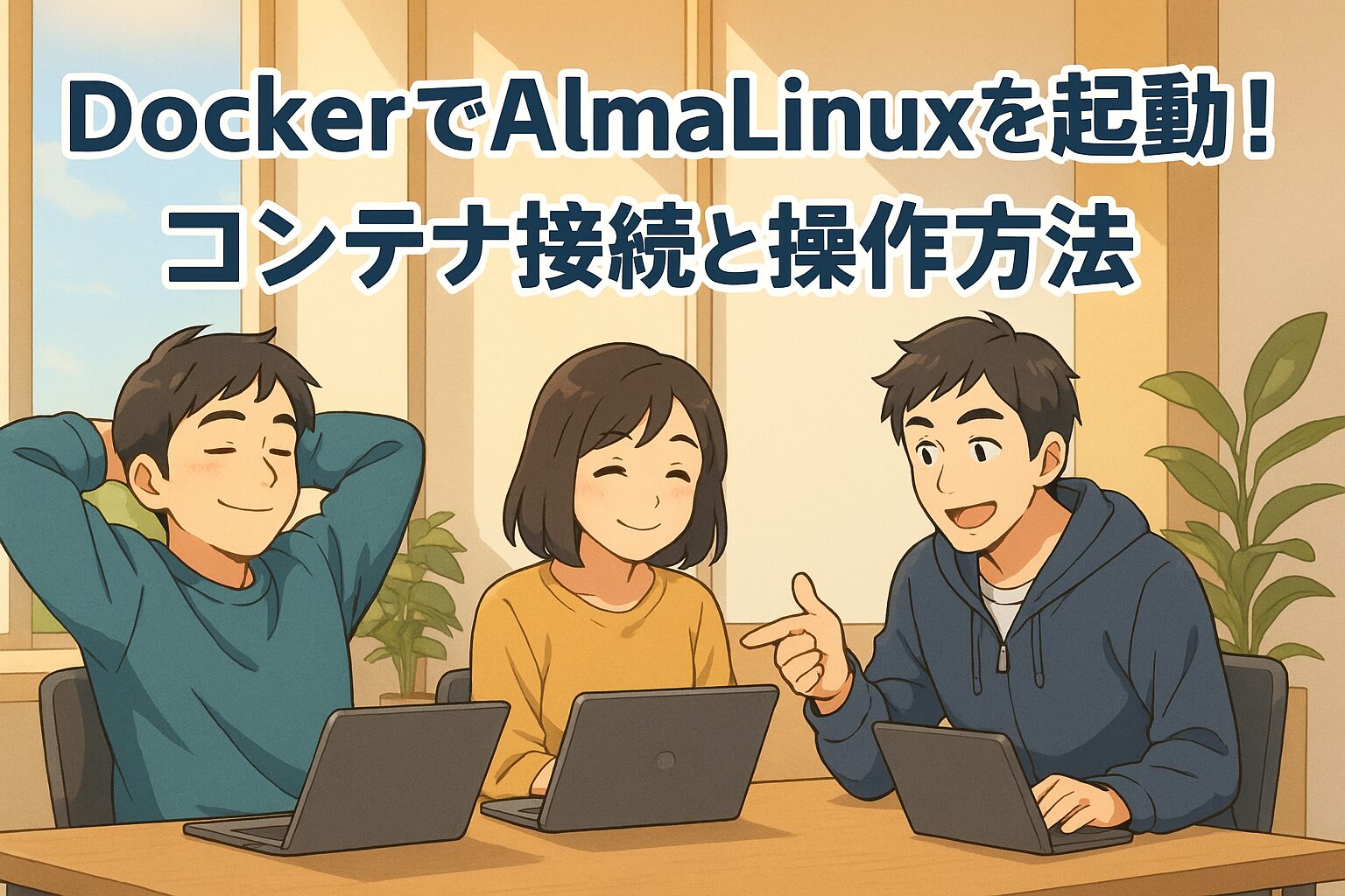 Docker超入門：DockerでAlmaLinuxを起動！コンテナ接続と操作方法 | Docker超入門 PartⅠ | 演習で学ぶインフラLinux