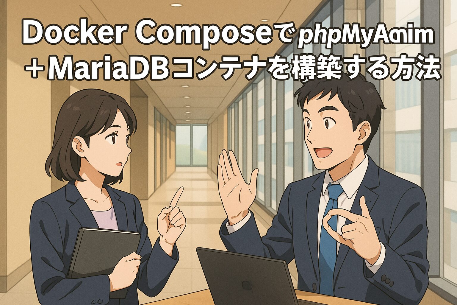 Docker超入門：Docker ComposeでphpMyAdmin＋MariaDBコンテナを構築する方法 | Docker超入門 PartⅢ | 演習で学ぶインフラLinux