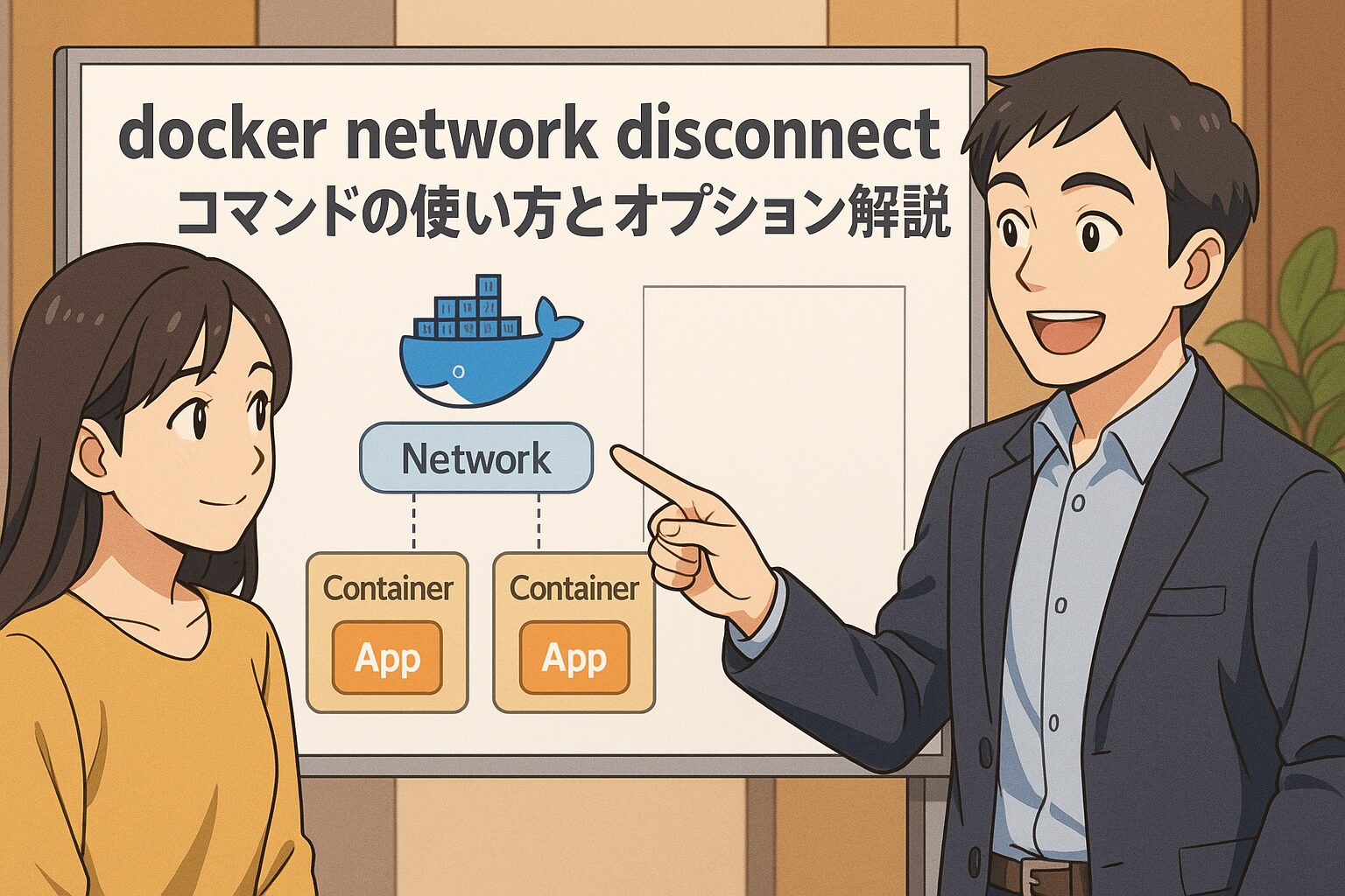 Docker超入門：docker network disconnect コマンドの使い方とオプション解説 | Docker超入門 PartⅡ | 演習で学ぶインフラLinux