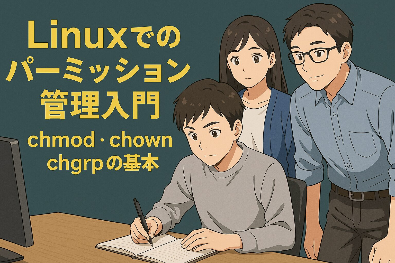 新Linux入門｜Linuxでのパーミッション管理入門：chmod・chown・chgrpの基本 | 新Linux入門 PartⅡ | 演習で学ぶインフラLinux