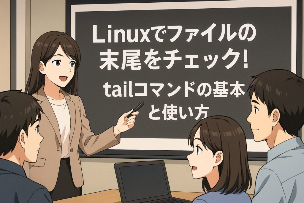 新Linux入門｜Linuxでファイルの末尾をチェック！tailコマンドの基本と使い方 | 新Linux入門 PartⅡ | 演習で学ぶインフラLinux