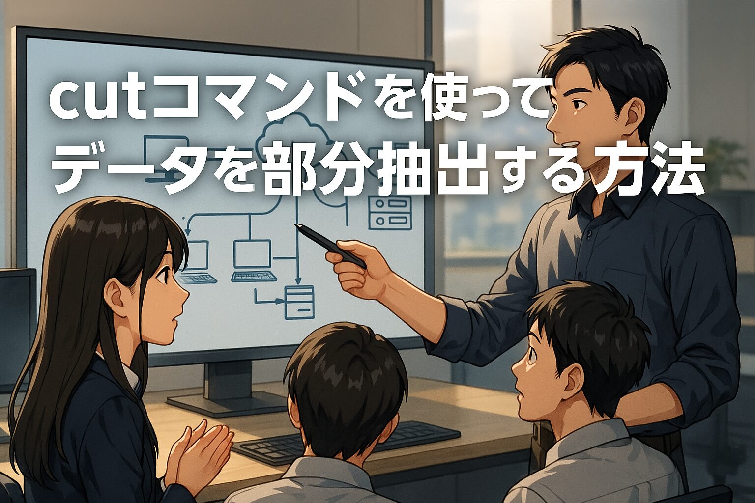 新Linux入門｜cutコマンドを使ってデータを部分抽出する方法 | 新Linux入門 PartⅣ | 演習で学ぶインフラLinux