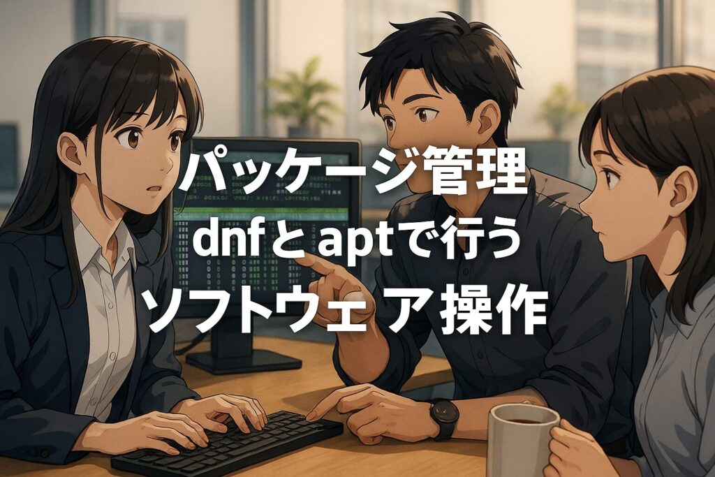 新Linux入門｜パッケージ管理：dnfとaptで行うソフトウェア操作 | 新Linux入門 PartⅣ | 演習で学ぶインフラLinux