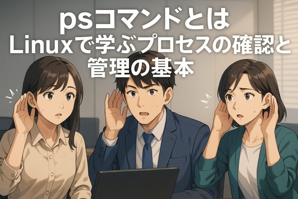 新Linux入門｜psコマンドとは：Linuxで学ぶプロセスの確認と管理の基本 | 新Linux入門 PartⅤ | 演習で学ぶインフラLinux