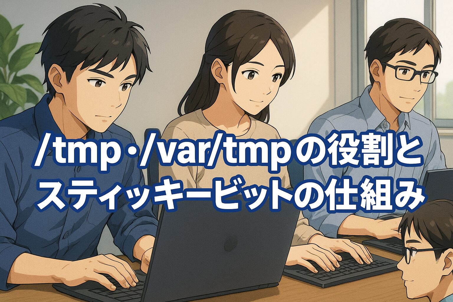 新Linux入門｜/tmp・/var/tmp の役割とスティッキービットの仕組み | 新Linux入門 PartⅡ | 演習で学ぶインフラLinux