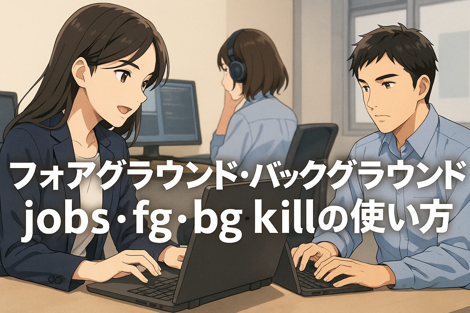 新Linux入門｜フォアグラウンド・バックグラウンド・jobs・fg・bg・killの使い方 | 新Linux入門 PartⅤ | 演習で学ぶインフラLinux