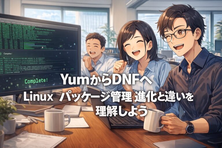 新Linux入門｜YumからDNFへ：Linuxパッケージ管理の進化と違いを理解しよう | 新Linux入門 PartⅣ | 演習で学ぶインフラLinux